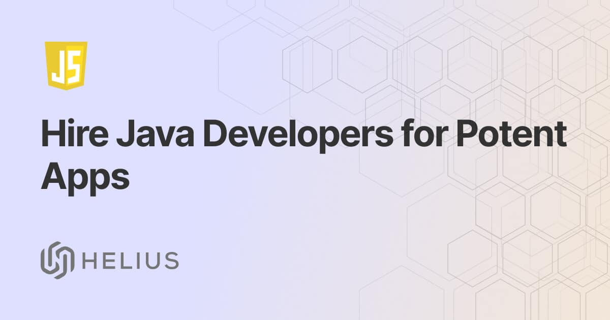 Top Java Development Services for Global Enterprises | Helius Work