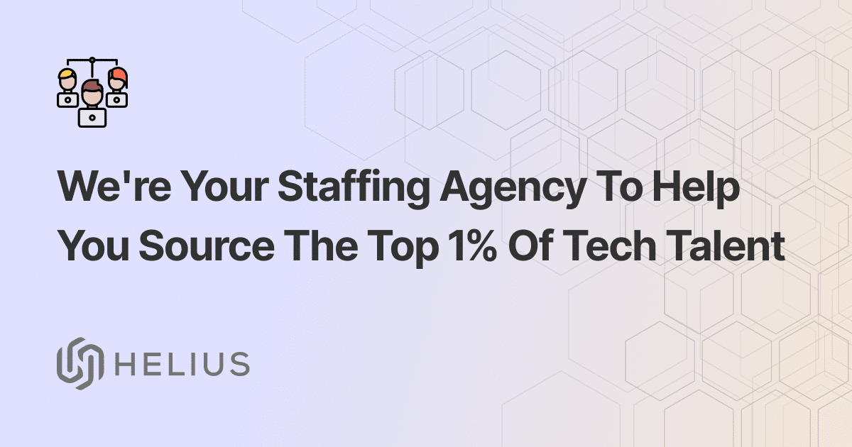 Hire Top 1% Talented Software Developers | Helius Work